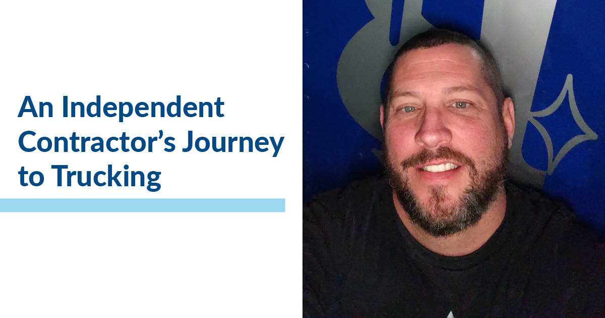 An Independent Contractor's Journey to Trucking